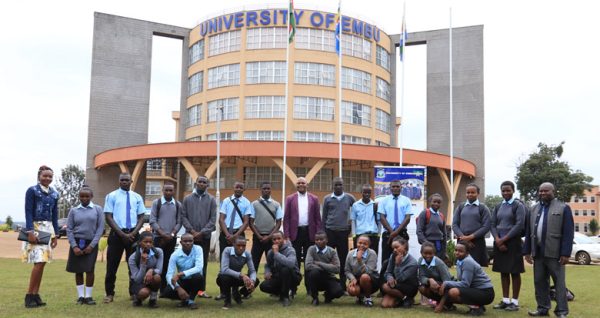 Secondary students visit UoEm for an Educational Tour - University of Embu